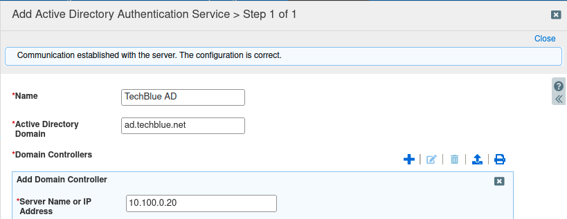 Configuring remote authentication in NIOS (2551)